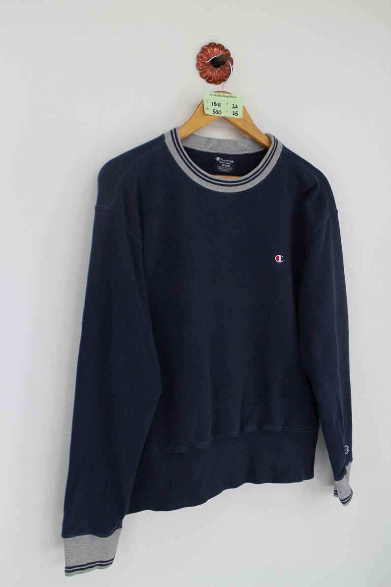 CHAMPION Crewneck Jumper Unisex Medium Champion Authentic - Etsy