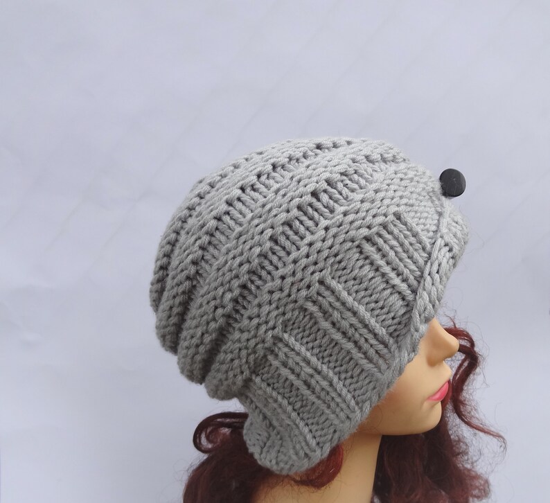 Hand Knit Hat Knit Women Hat Fall Women Fashion Knit Hat Women - Etsy