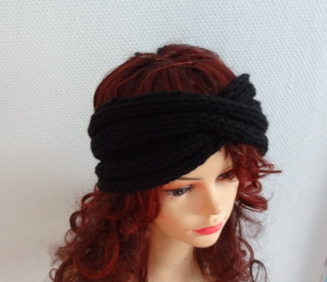 Knit Turban Headband Stylish Turban Head Wrap Ear Warmer - Etsy