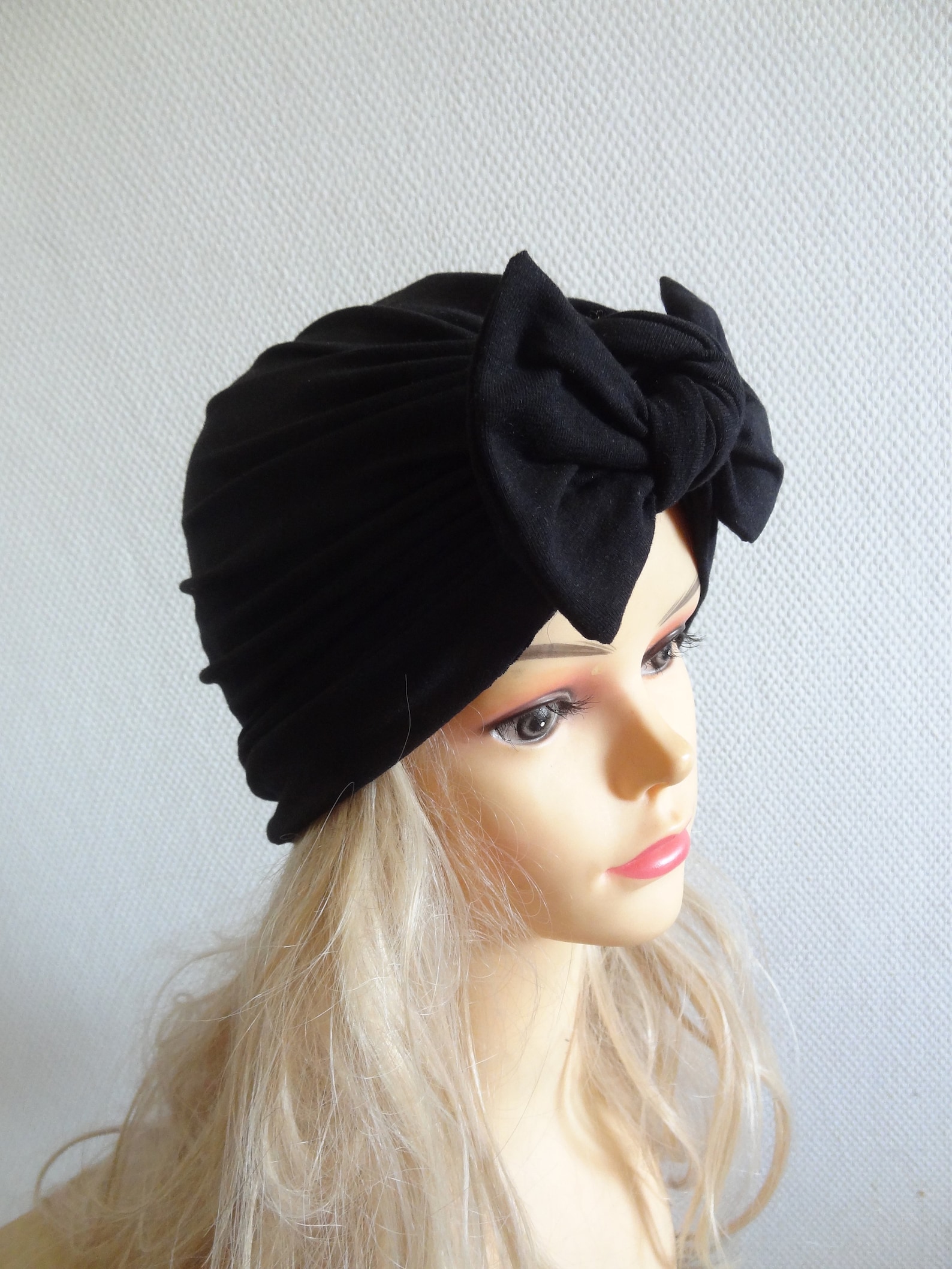 Women's Turban With Bow Bow Turbans for Women Fashion | Etsy