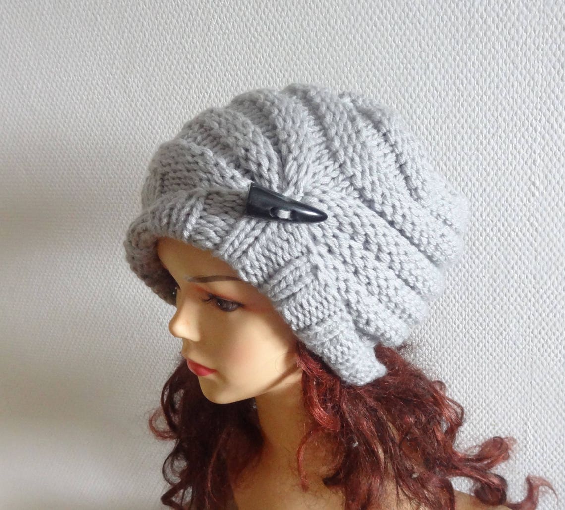 Hand Knit Hat Knit Women Hat Fall Women Fashion Knit Hat Women | Etsy