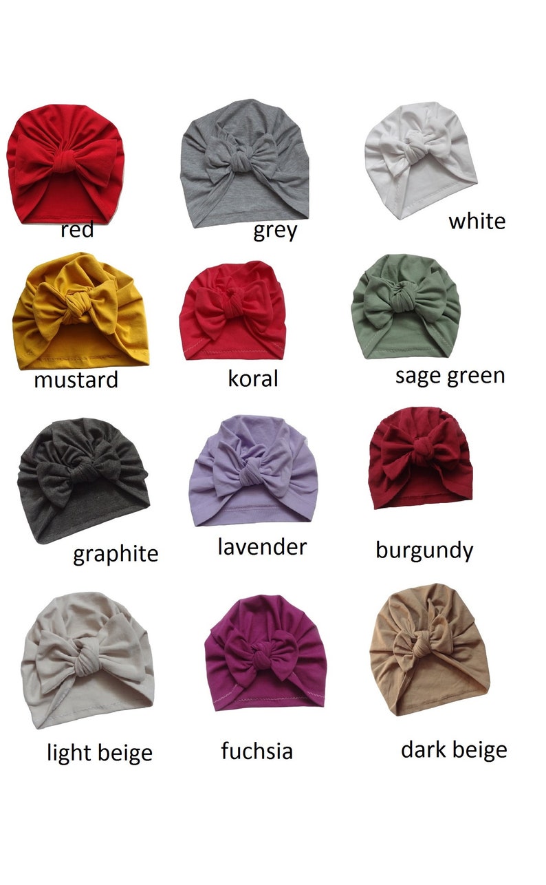 Women's Turban With Bow in Black Bow Turbans for Women - Etsy