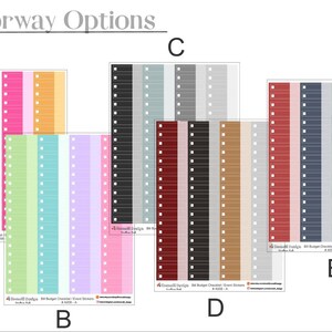 Full Sheet Bill Budget Checklist Expenses Tracker Planner - Etsy