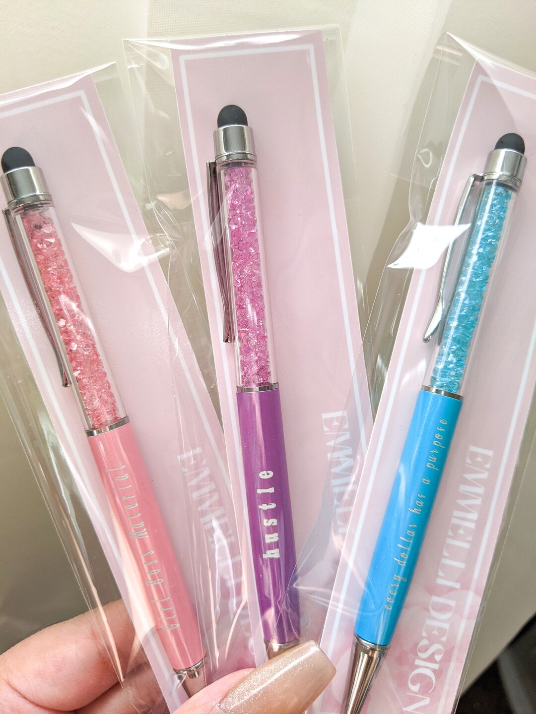 Crystal Stylus Pen Ballpoint Pen - 1 Ct. - Stationary - Pens - Office ...