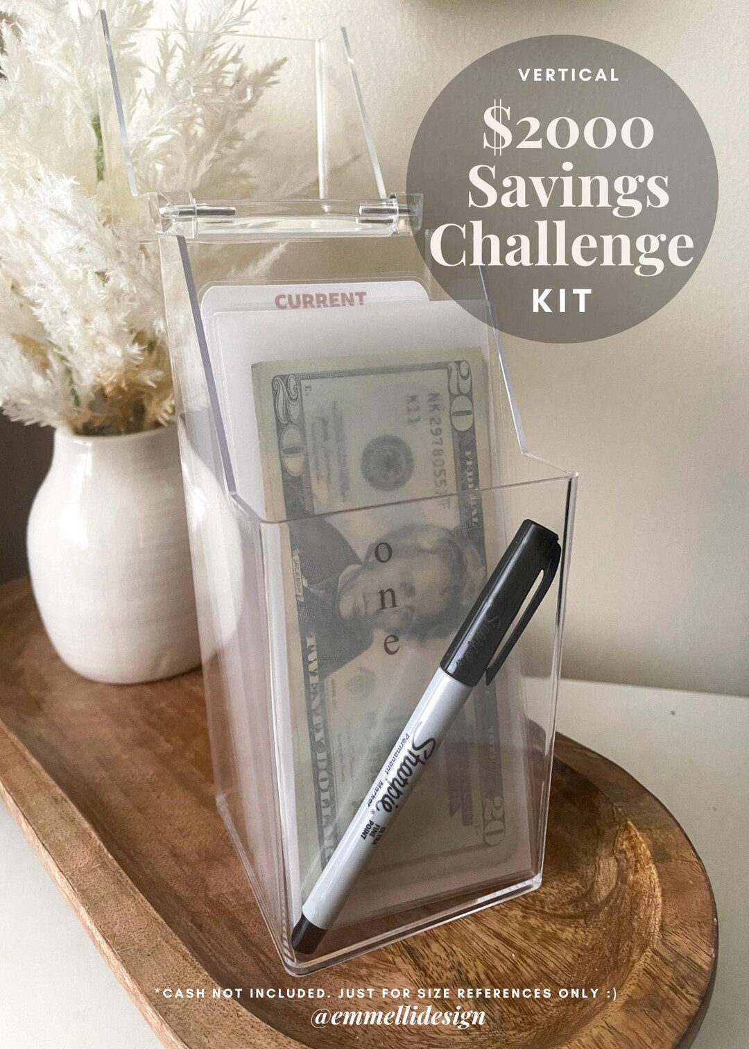 Savings Challenge KIT | 2k Savings Challenge| Budget System| Cash ...