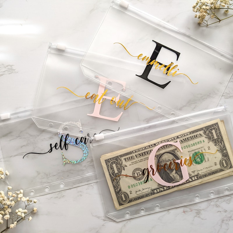 Zipper Cash Envelopes - Etsy