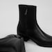 Handmade Men's Black Cowhide, Vincent Lukas Boots Cuban Heel Grounding ...