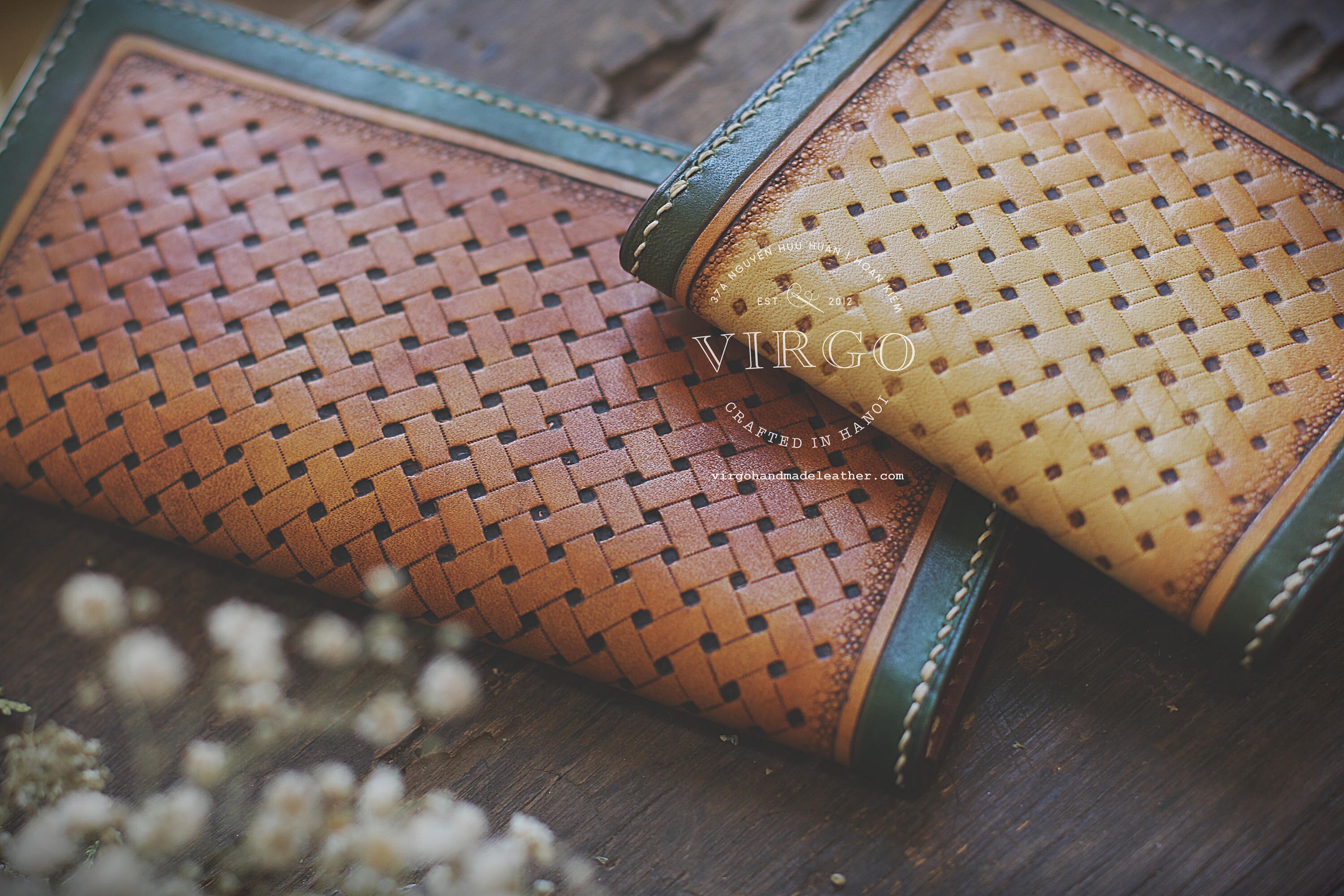 Sheridan Hand Tooled Wallet Set for Him and Her Personalized | Etsy