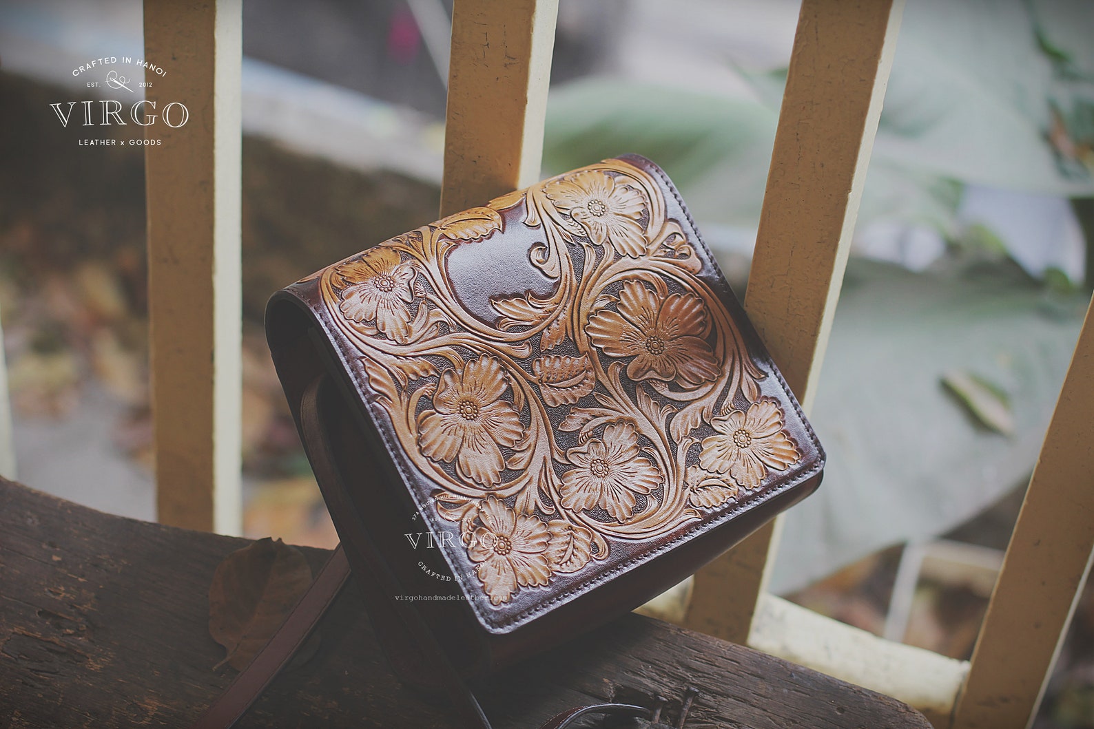 Sheridan cross body hand carved bag Custom Handmade Leather | Etsy