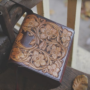 Sheridan cross body hand carved bag Custom Handmade Leather | Etsy