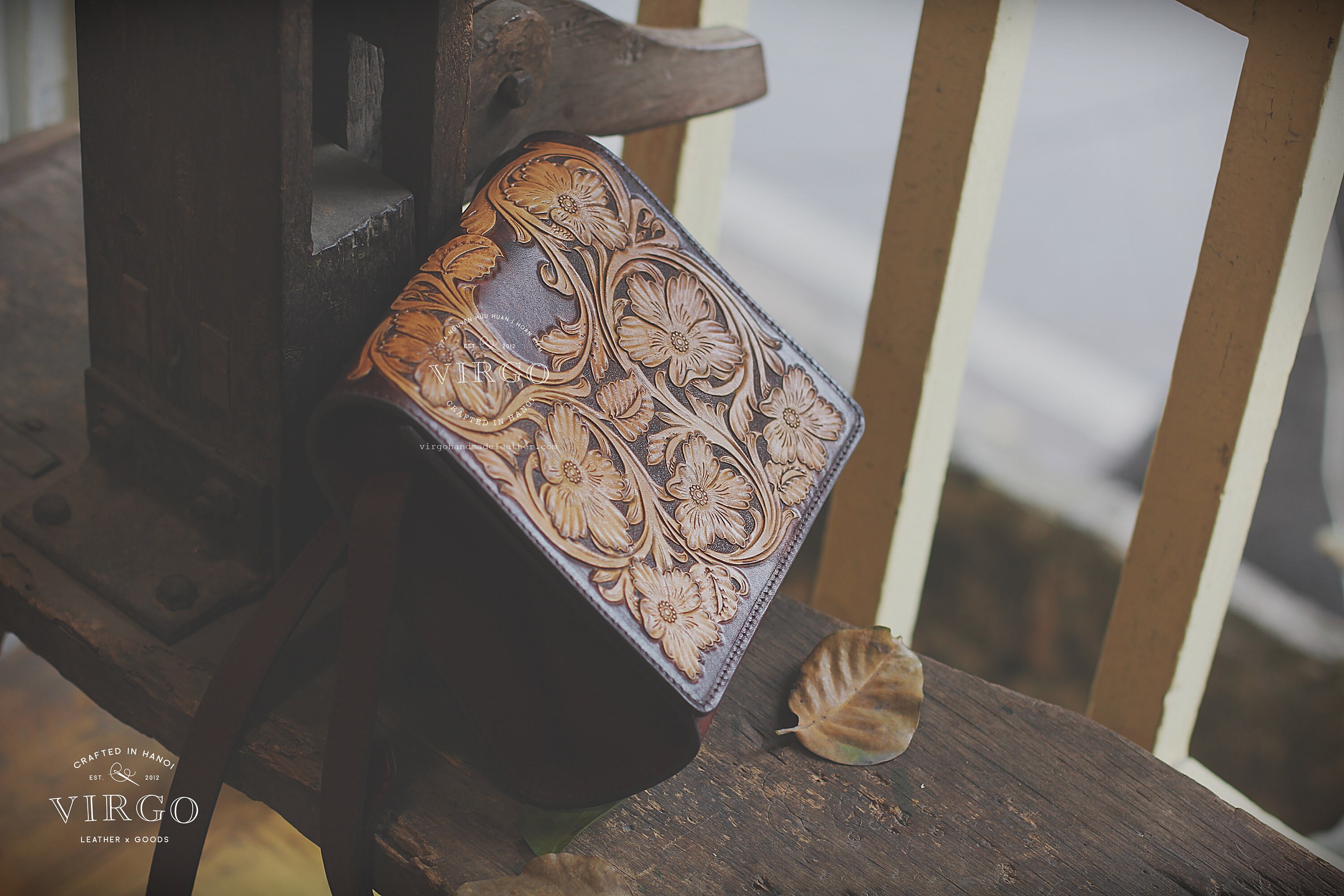 Sheridan cross body hand carved bag Custom Handmade Leather | Etsy