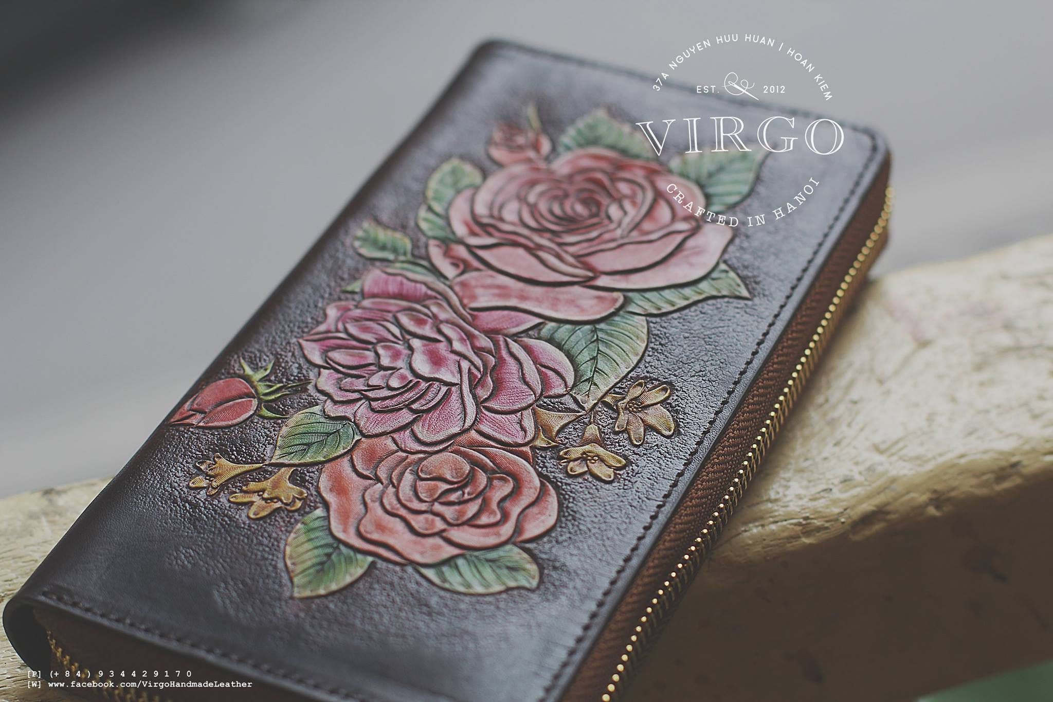 Bunch of Roses Hand Tooled/carved Wallet for Women - Etsy