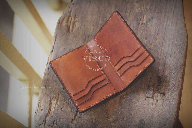 Bamboo Hand Tooled Carved Wallet Handmade Custom | Etsy