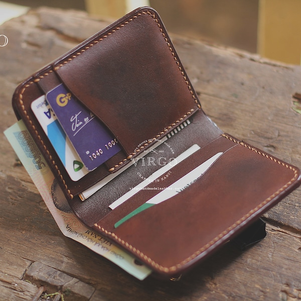 Cow Leather Wallet - Etsy