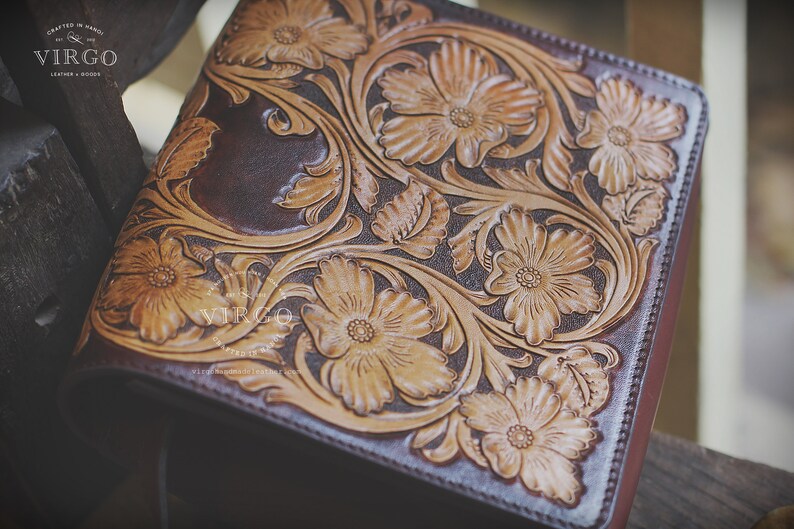 Sheridan cross body hand carved bag Custom Handmade Leather | Etsy