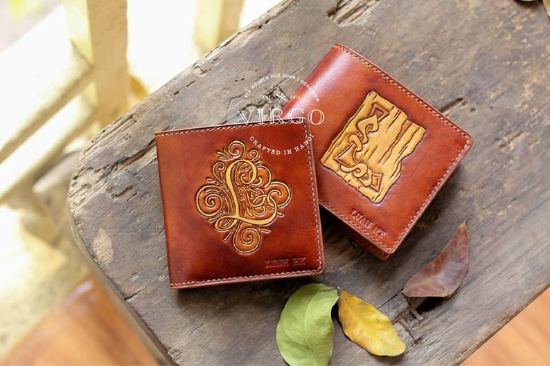 Couple Set Letter L for Couple / Set Wallets for Couple/ Gift Set for ...