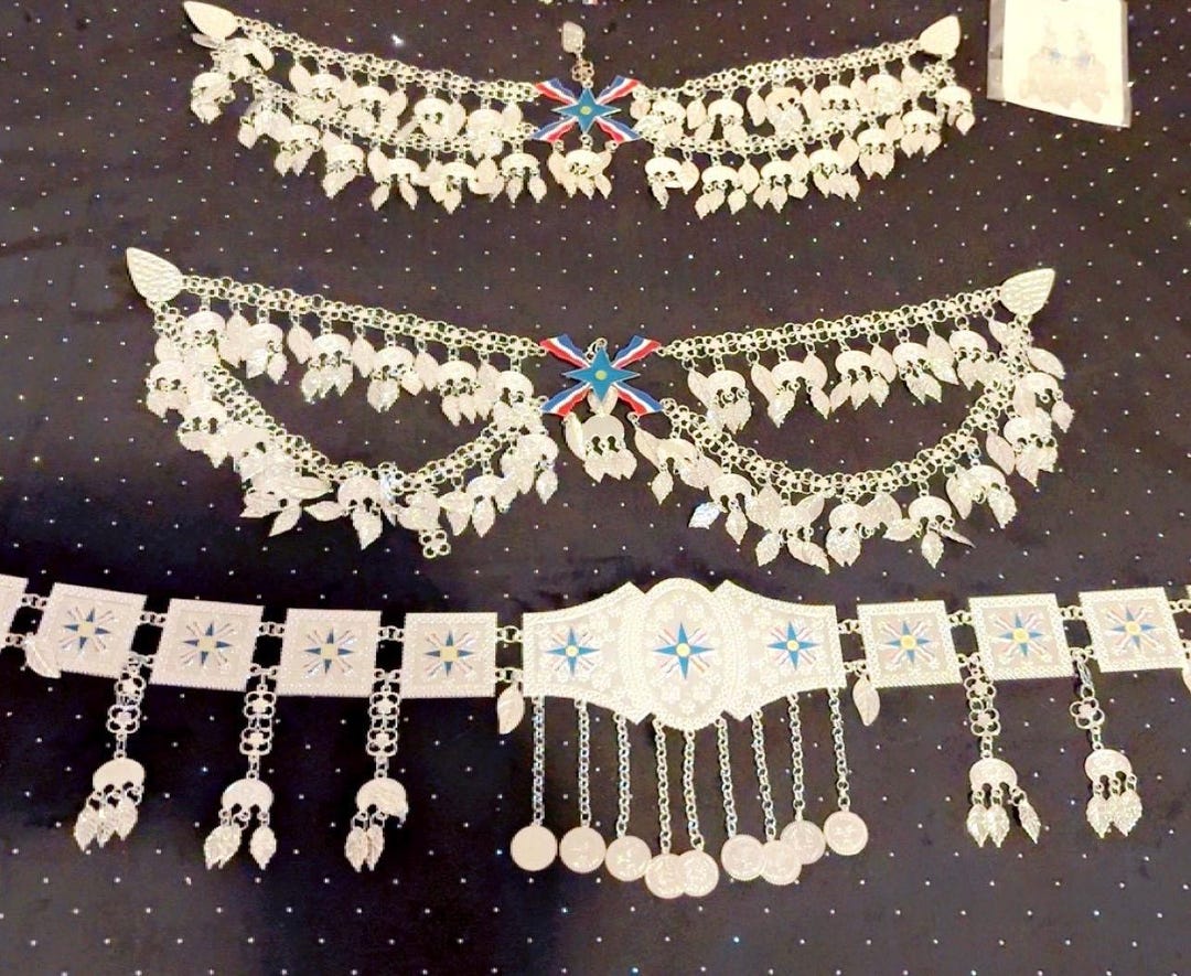 5 Piece Khomala Set, Assyrian Jewelry. - Etsy