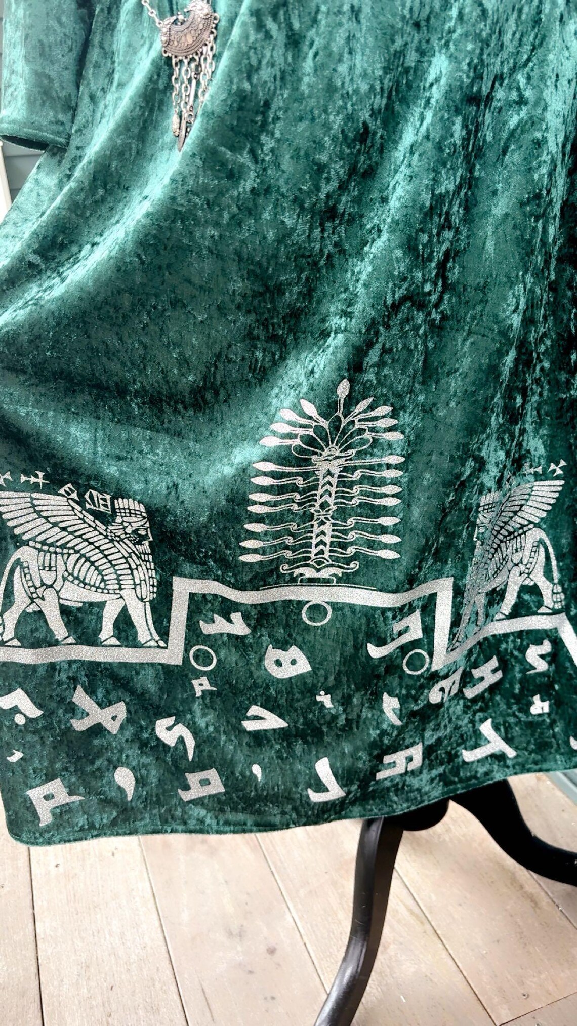 8 Piece Khomala Women’s Clothing. Medium/large Green Dress, With ...