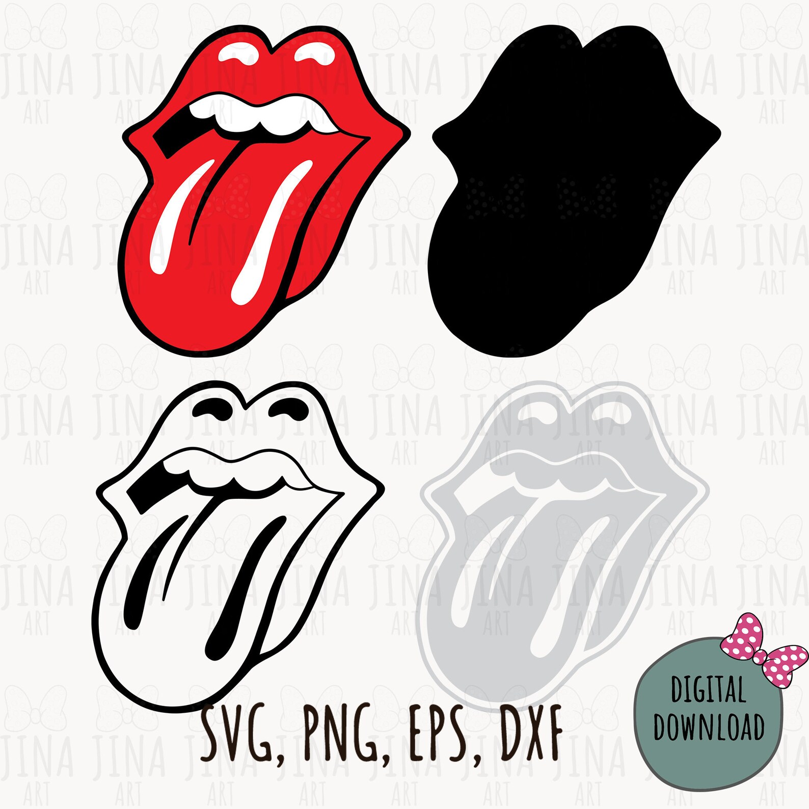 Labios lengua fuera svg / labios rojos svg / labios lengua svg | Etsy ...