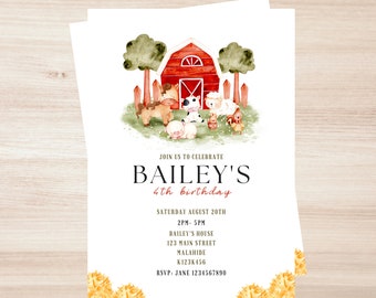 Ranch Theme Party Invitation - Etsy
