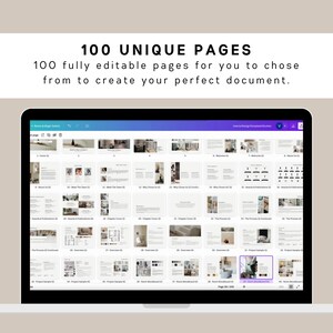 Interior Design Template Bundle, 100 Interior Design Templates, Minimal ...
