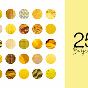 100 Yellow Instagram Story Highlight Covers - Canva Editable Instagram ...