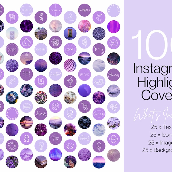 Highlight Covers - Etsy