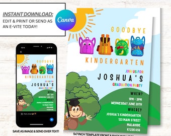 Pre-k Graduation Invitations - Etsy