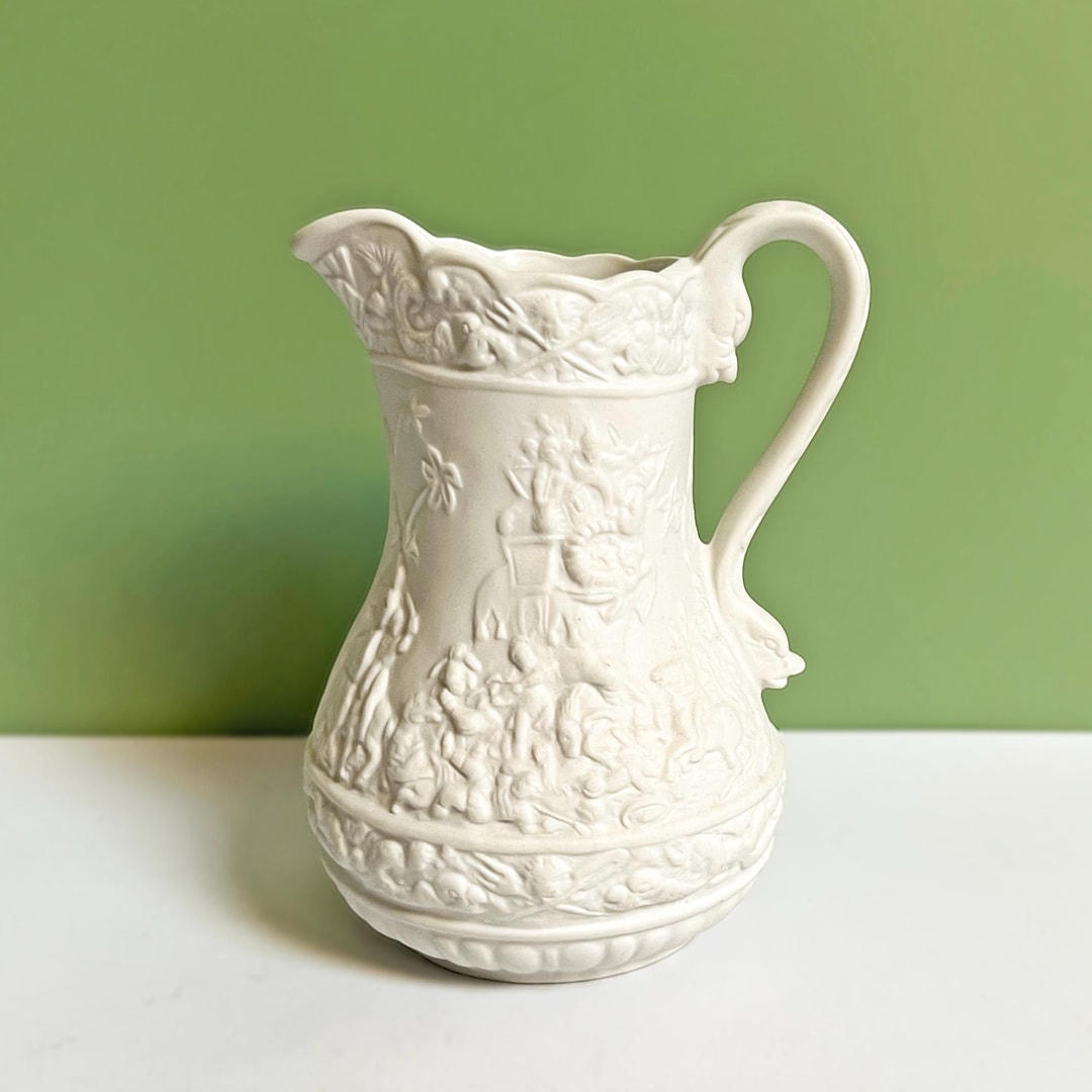 Portmeirion 'british Heritage Collection' Porcelain Jug, White Parian ...