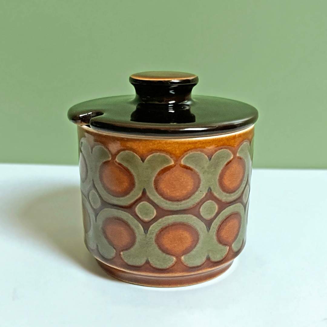 Hornsea Brontë Preserve Pot Sugar Bowl With Lid 1977 John Clappison ...