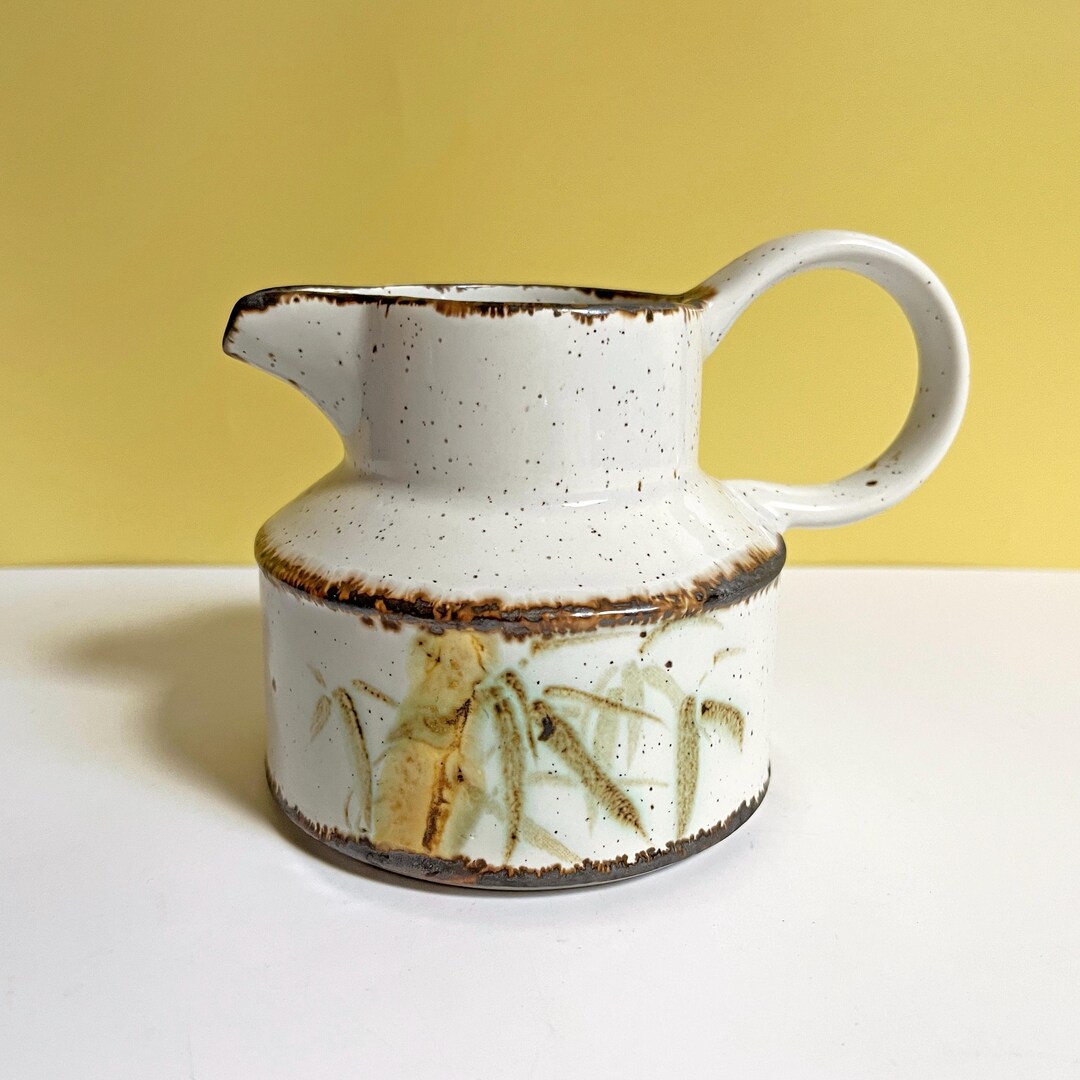 Midwinter Stonehenge Rangoon Jug, Bamboo Retro Pattern Tiki Design Milk ...