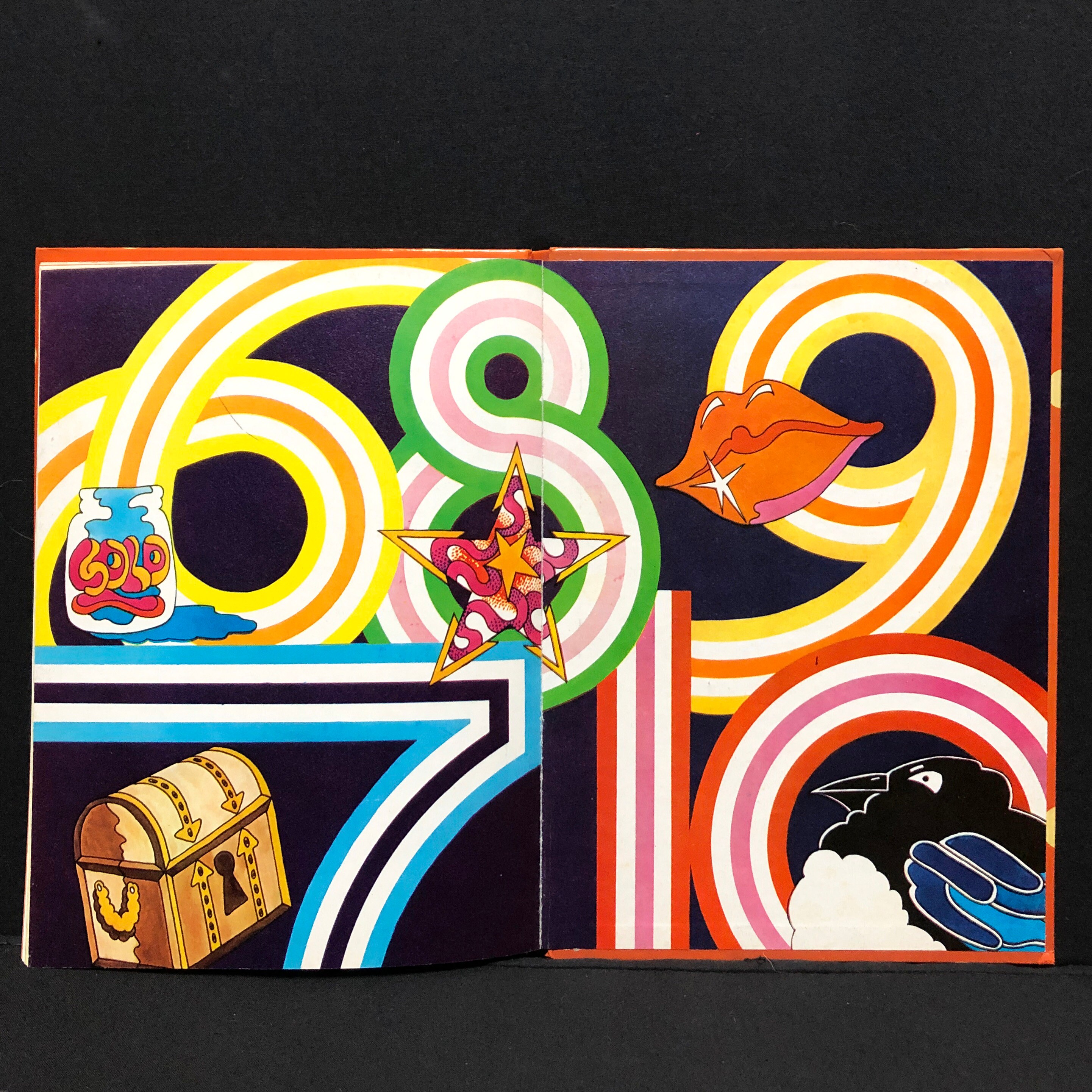 Magpie annual 1976 full of great retro 70s graphic design | Etsy