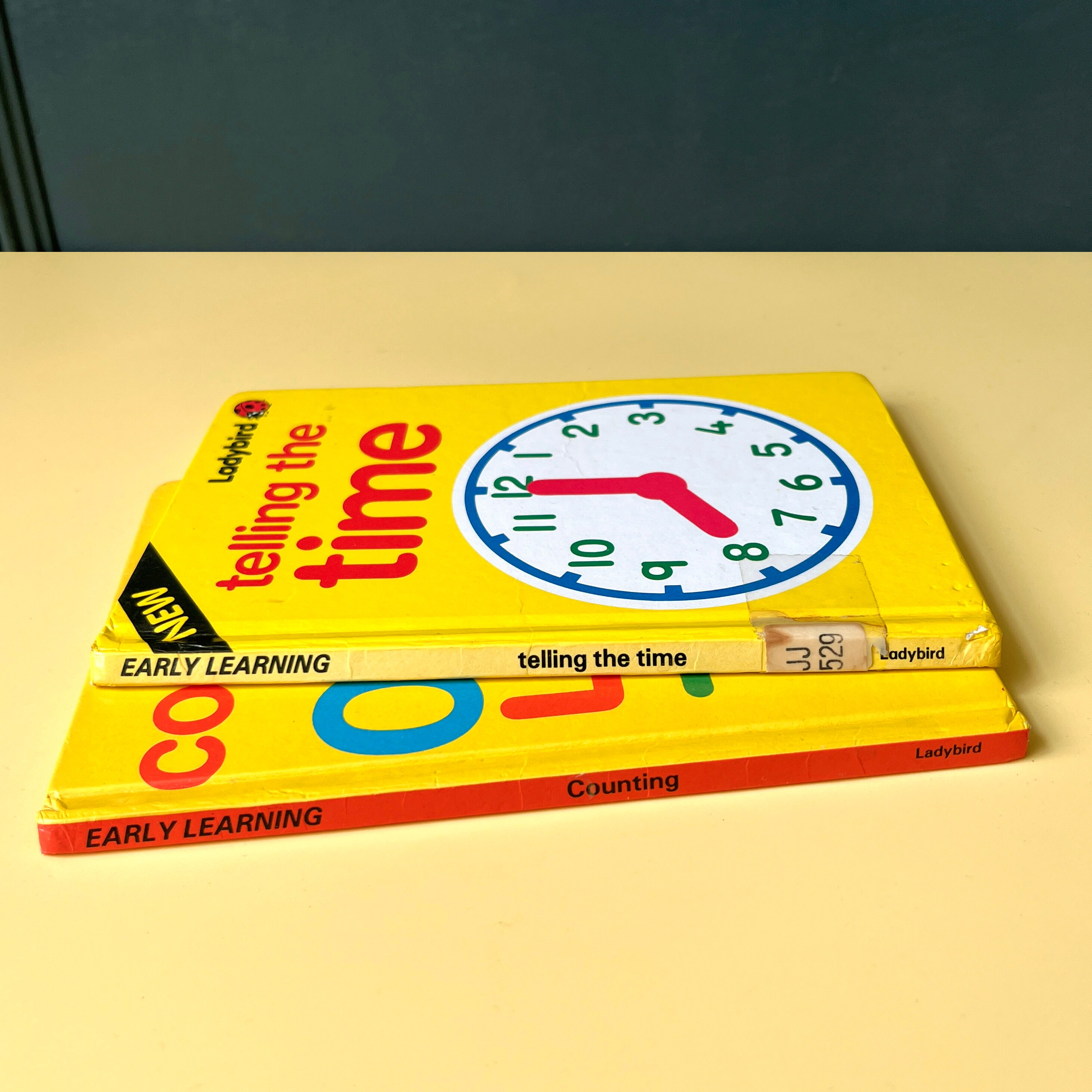 Counting 1978 Telling the Time 1990 Vintage Ladybird Books - Etsy