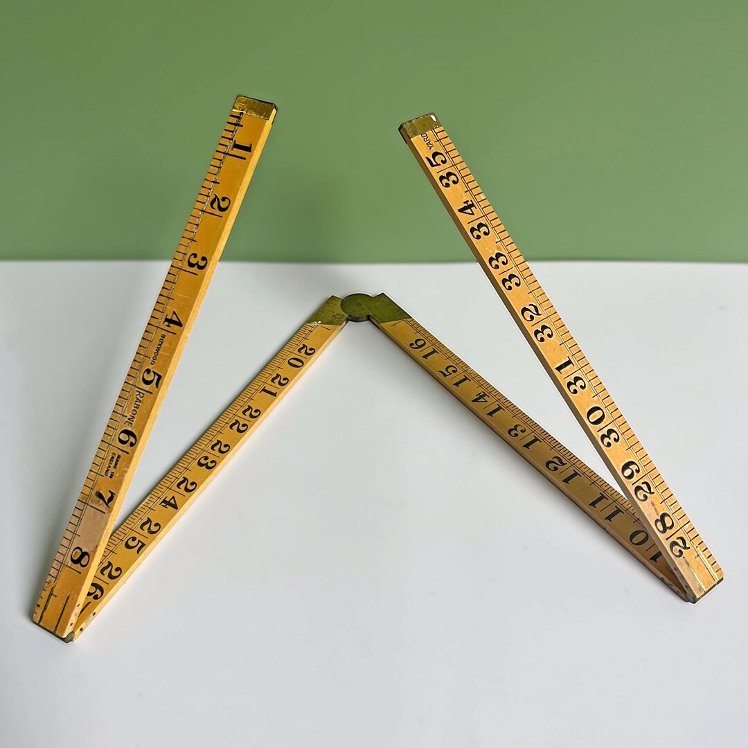 Rabone 1167 3ft Folding Ruler, Boxwood Crossley & Sons Halifax ...