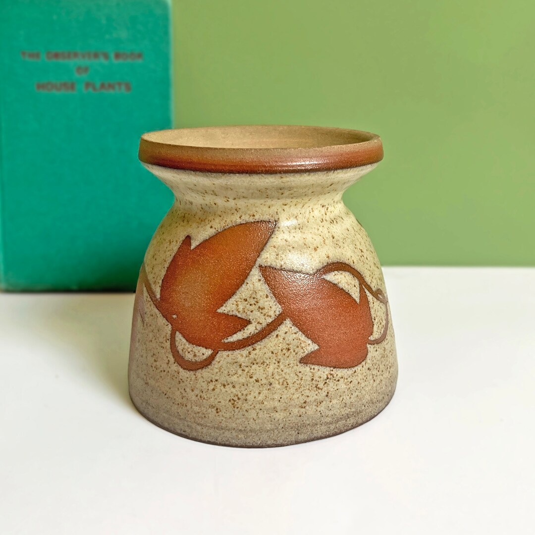 Studio Pottery Vase, Signed Angela Drake 'pots for Plants' Posy Vase ...
