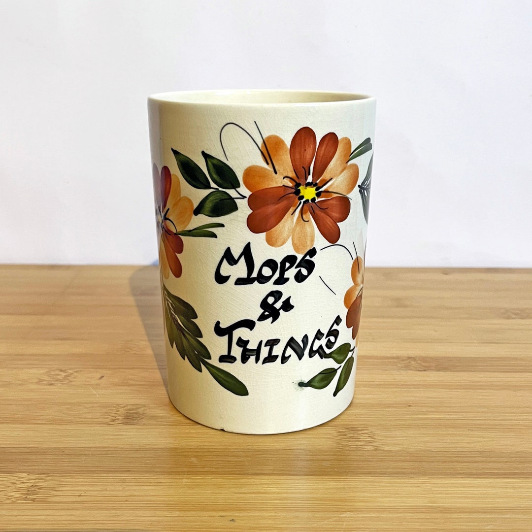 Toni Raymond Pottery 'mops & Things' Pot Vintage - Etsy UK