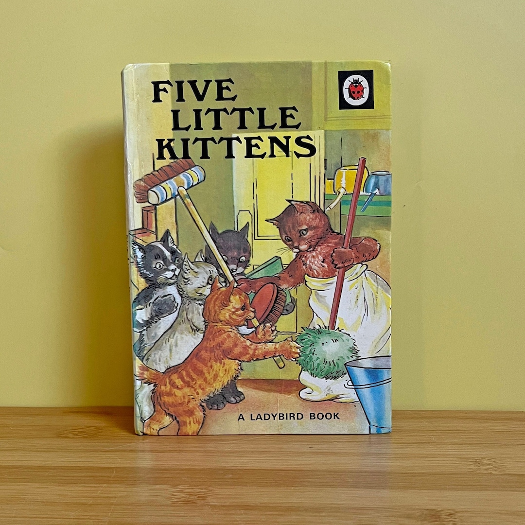 Five Little Kittens Ladybird Book Series 401 Story & - Etsy