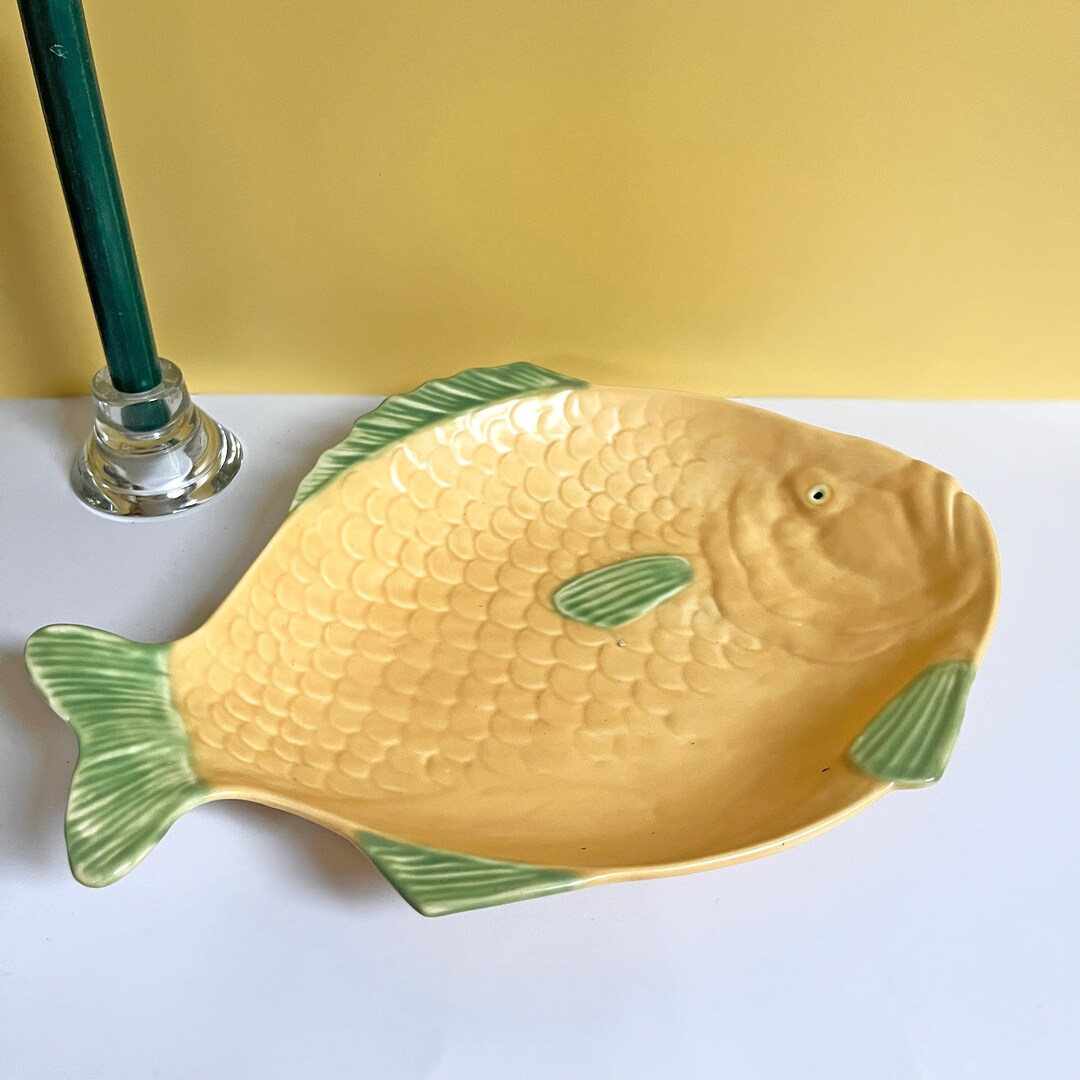 Large 15 Art Deco Fish Platter, Shorter & Son Fisherware Designed by ...