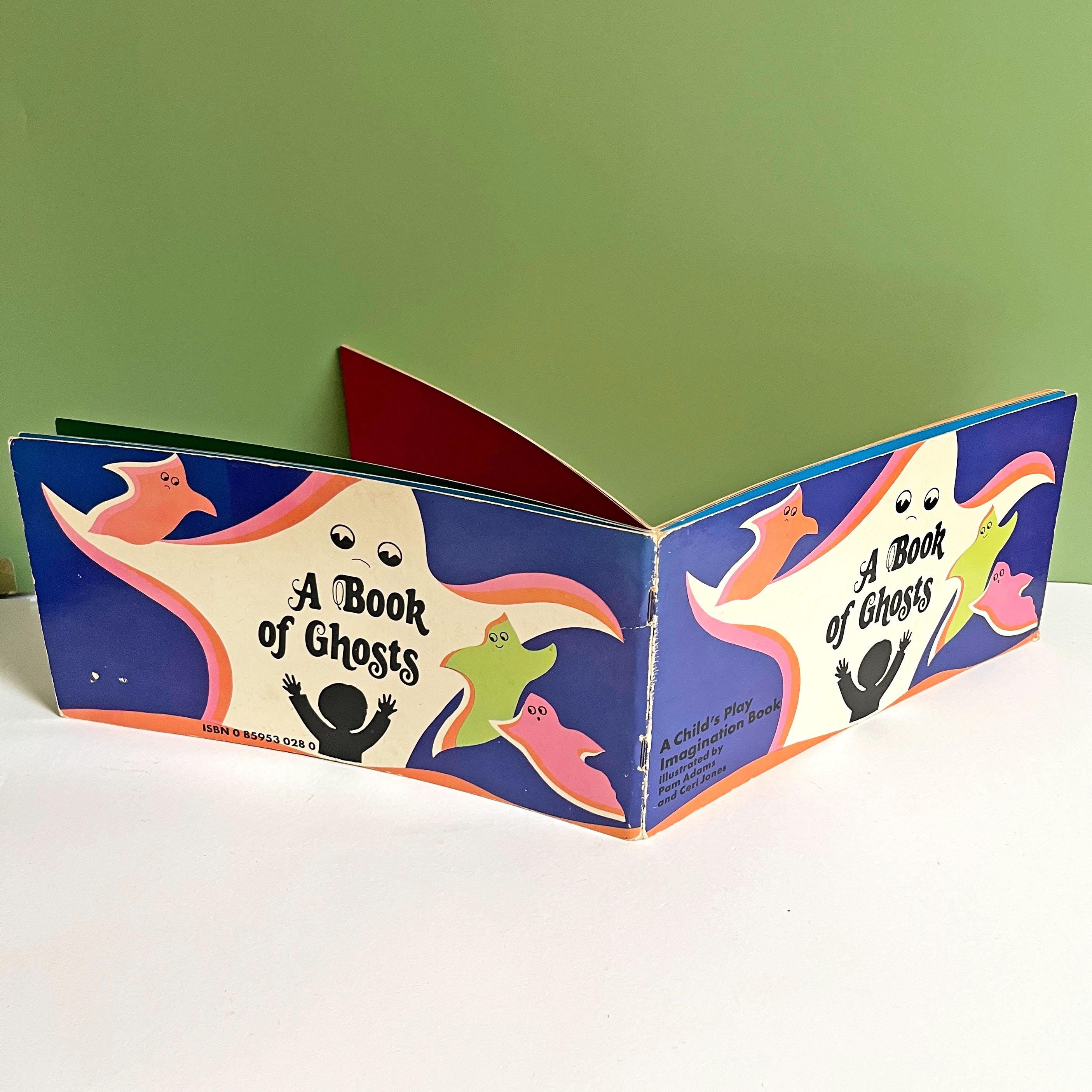 1974 'book of Ghosts' Children's Cutout Book, Pam Adams & Ceri Jones - Etsy