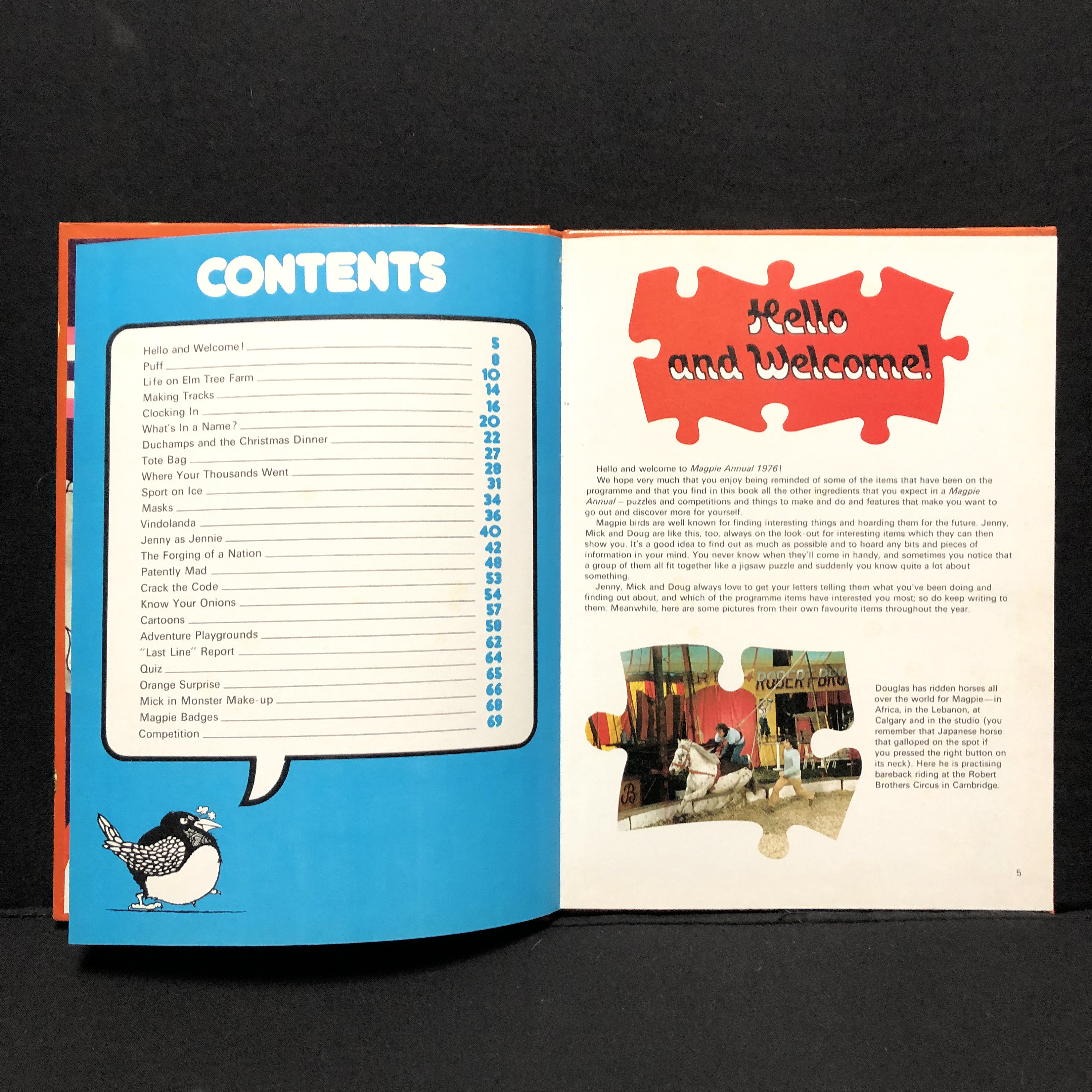 Magpie Annual 1976 Full of Great Retro 70s Graphic Design - Etsy