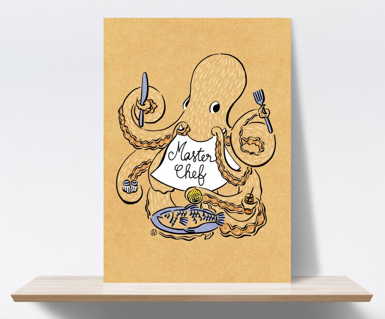 Gastronomic Chef, Octopus, Master Chef, Art of Cooking, Kitchen Master ...