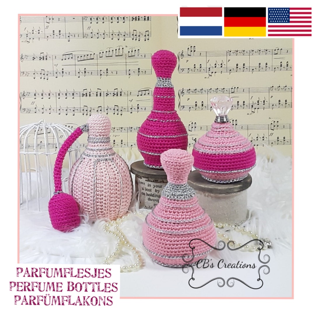Perfume Bottles, Amigurumi Crochet Pattern - Etsy
