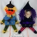 Jumping Jack Halloween Amigurumi Crochet Pattern Witch and - Etsy