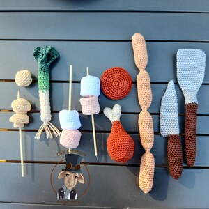 BBQ, Barbecue, Amigurumi Crochet Pattern, PDF - Etsy