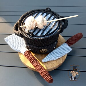 BBQ, Barbecue, Amigurumi Crochet Pattern, PDF - Etsy