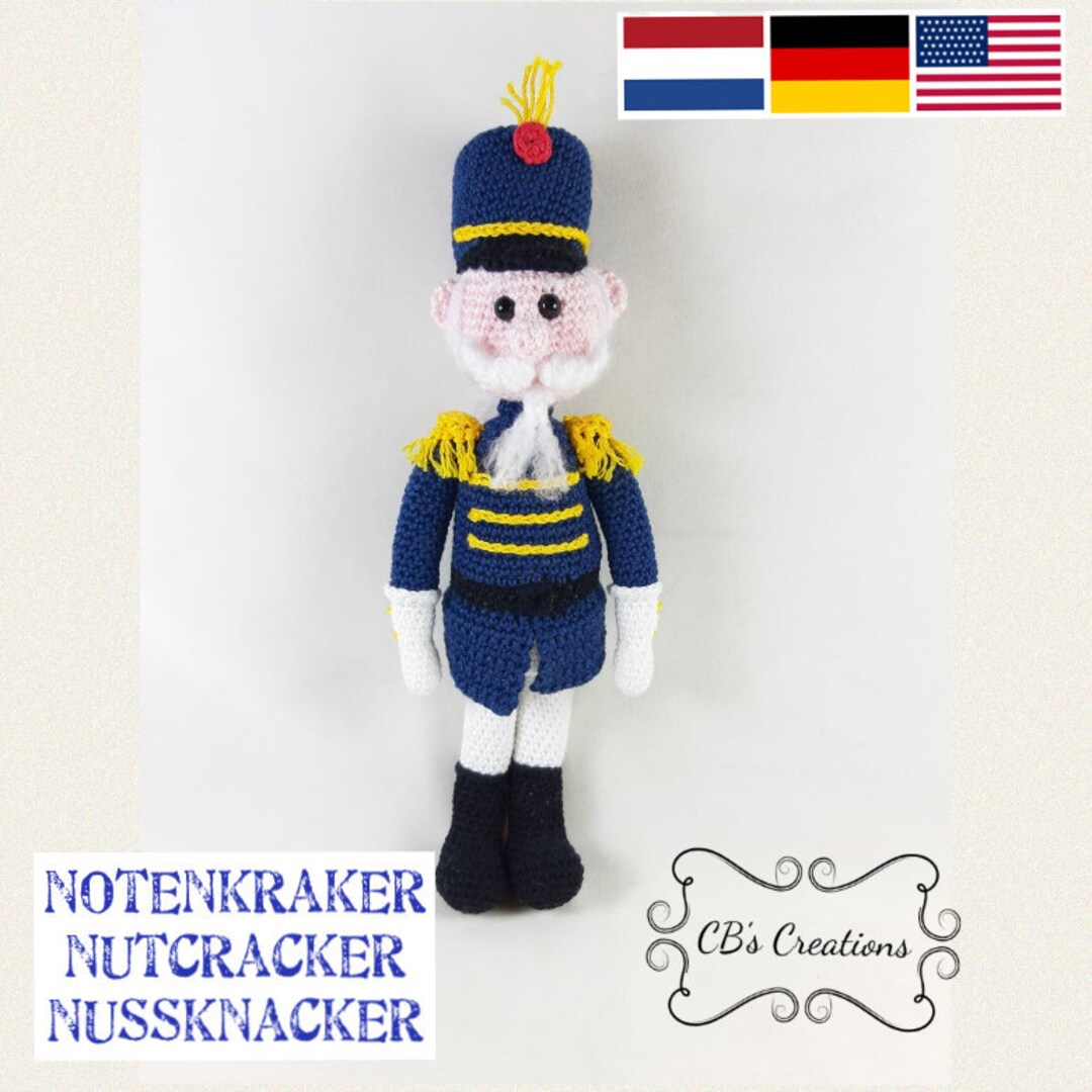 Nutcracker Soldier, Amigurumi Crochet Pattern - Etsy