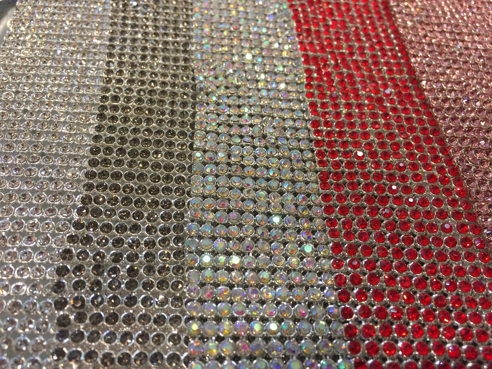 Rhinestone Sheets / Rhinestone Fabric 48 Inches Long and 20 - Etsy