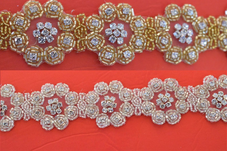 Rhinestone Chain/ Formal Gown Belt/ Rhinestone Wedding Sashes Swarovski ...