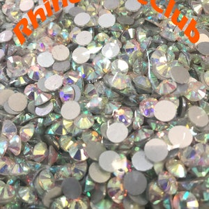 SS 30 Crystal AB Loose Rhinestone Packs/ Shine Rhinestones . High ...