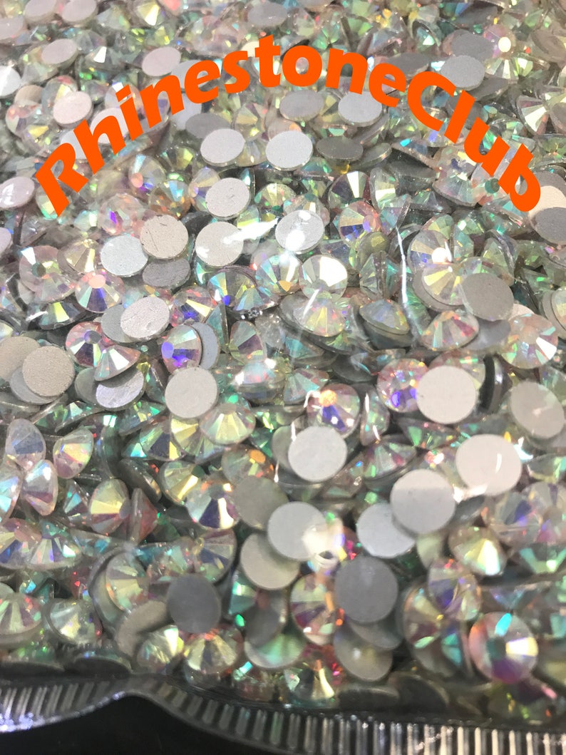 SS 30 Crystal AB Loose Rhinestone Packs/ Shine Rhinestones . High ...